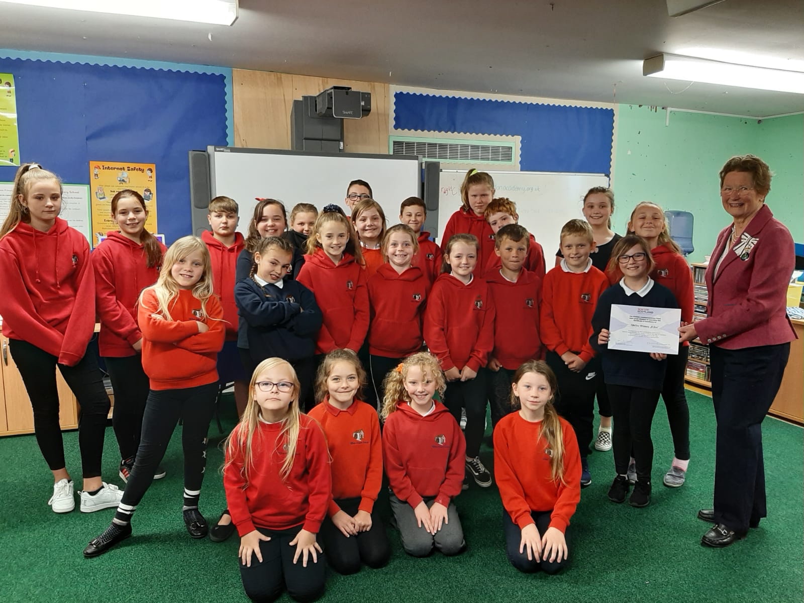 Lord-Lieutenant Visits – Milton Primary School